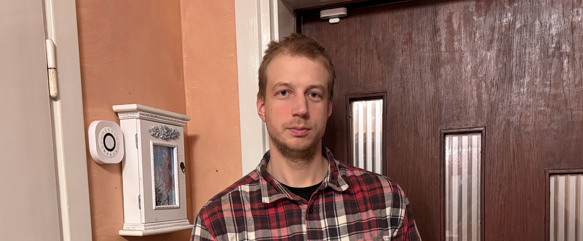 David installerade sitt Larmify hemlarm själv